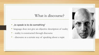 Discourse analysis and language problem.pptx | Business | Business and ...