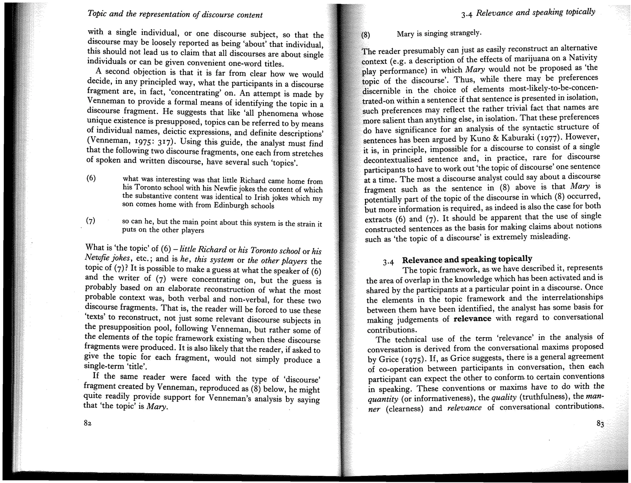 Discourse analysis by gillian brown & george yule | PDF