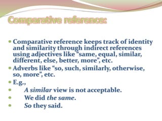 Discourse analysis and grammar | PPSX