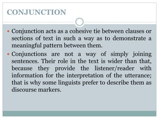 Discourse analysis and grammar | PPTX
