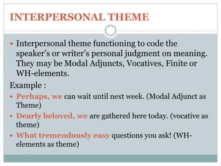 Discourse analysis and grammar | PPTX