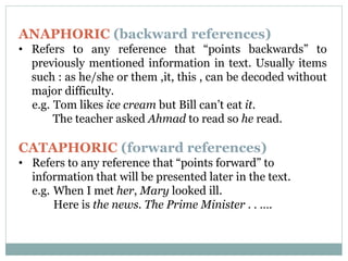 Discourse analysis and grammar | PPTX