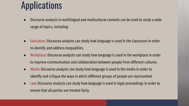 Discourse Analysis and Language Teaching.pptx | Education
