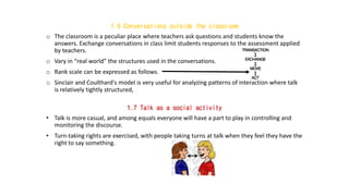 DISCOURSE ANALYSIS FOR LANGUAGE TEACHER | PPT