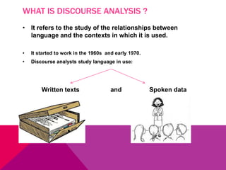 Discourse analysis for language teachers | PPTX