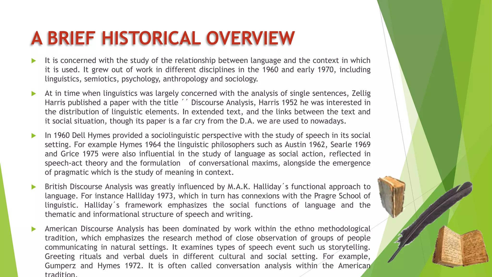 Discourse analysis for teachers | PPTX