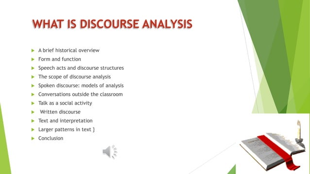 Discourse analysis for teachers | PPTX