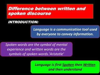 Discourse Analysis presentation by Ali Asghar 011.ppt