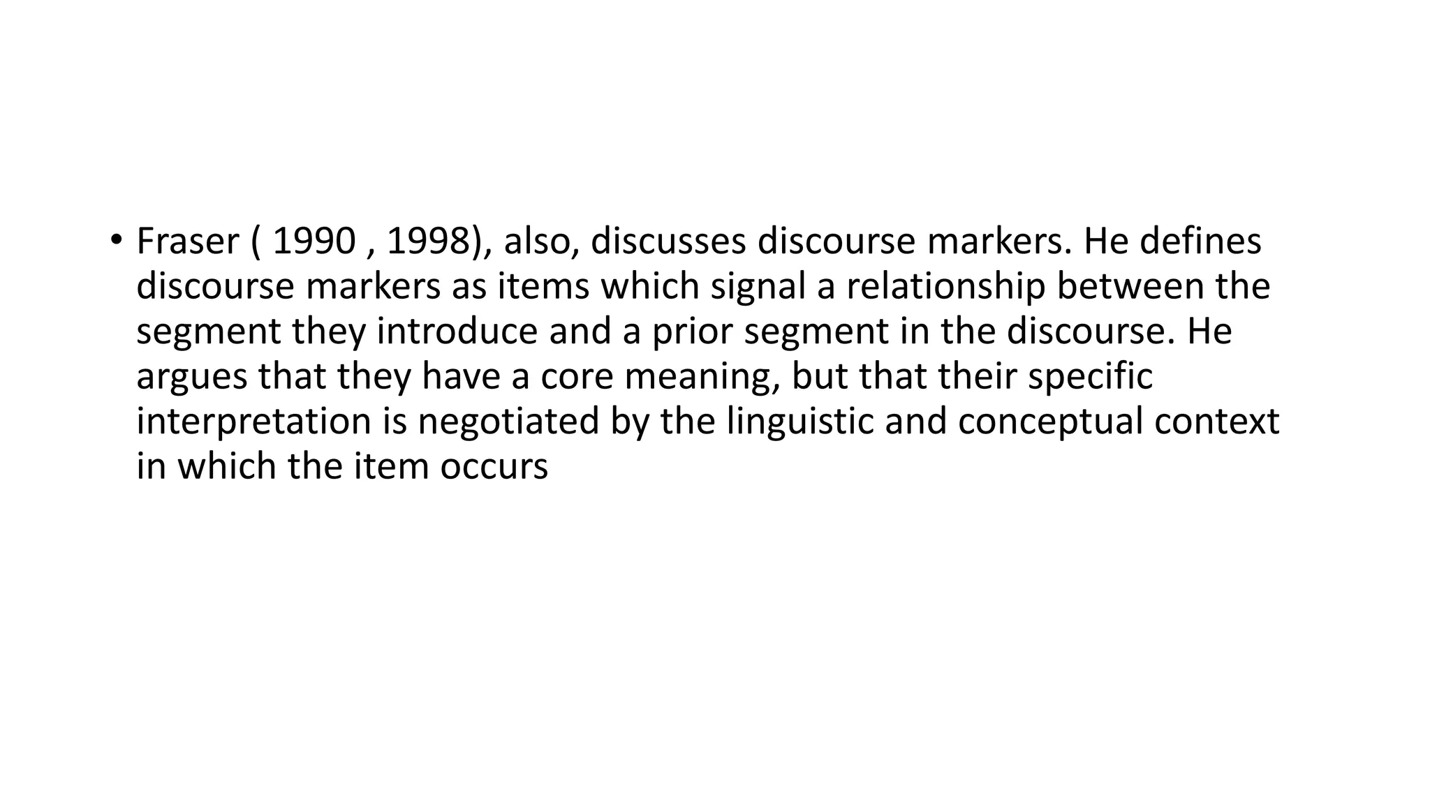 Discourse and conversation | PPTX