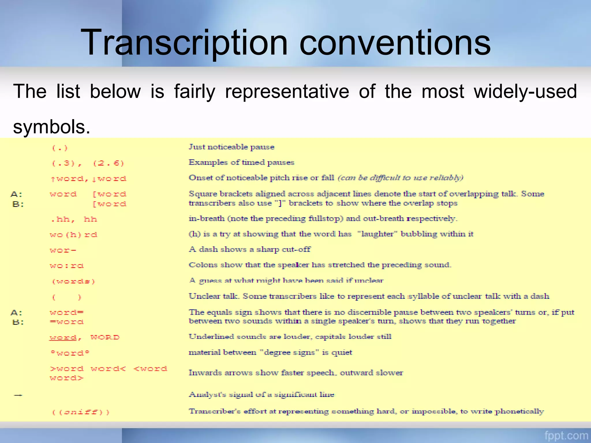 Discourse and conversation | PPT