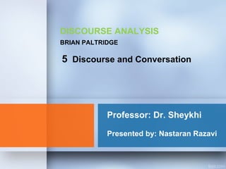 Discourse and conversation | PPT