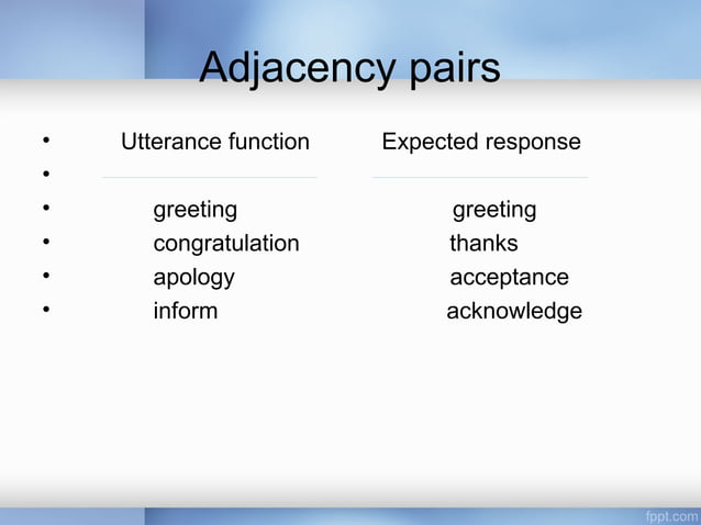 Discourse and conversation | PPT | Web Conferencing | Computer Software and Applications