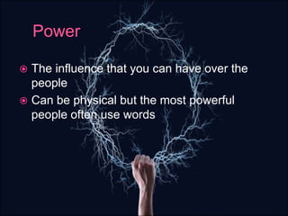 Discourse and power | PPTX