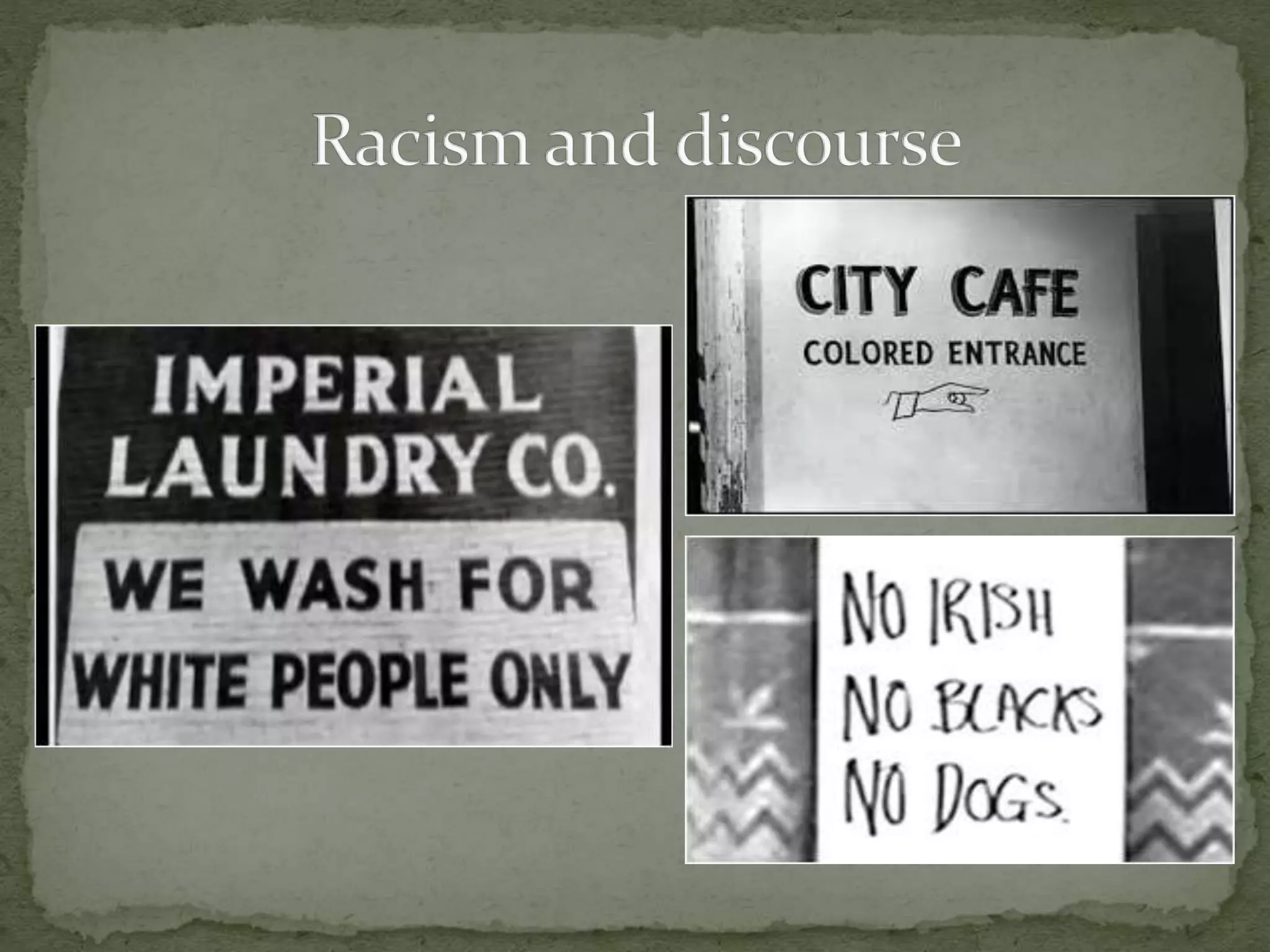 Discourse and racism (2) | PPTX