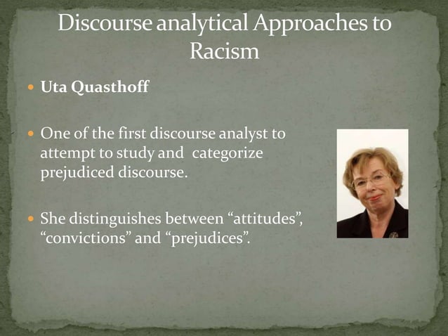 Discourse and racism (2) | PPTX | Debated Sensitive Social Issues ...