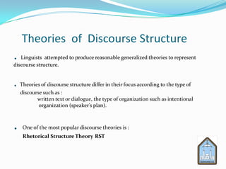 Discourse annotation for arabic 3 | PPT
