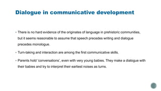 Discourse as dialogue | PPTX