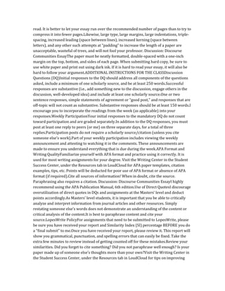 Discourse Communities Essay.docx | Free Download