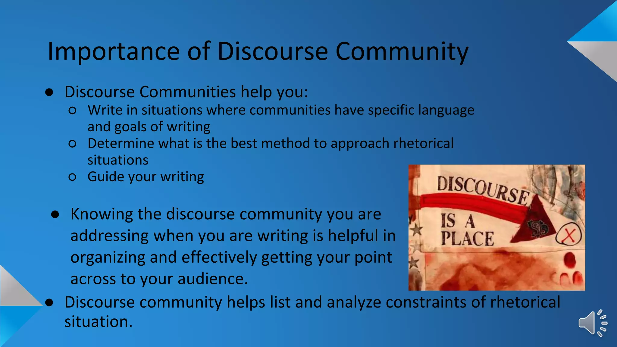Discourse community | PPTX