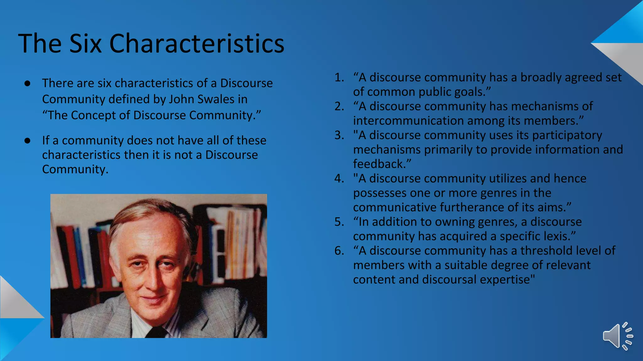 Discourse community | PPTX