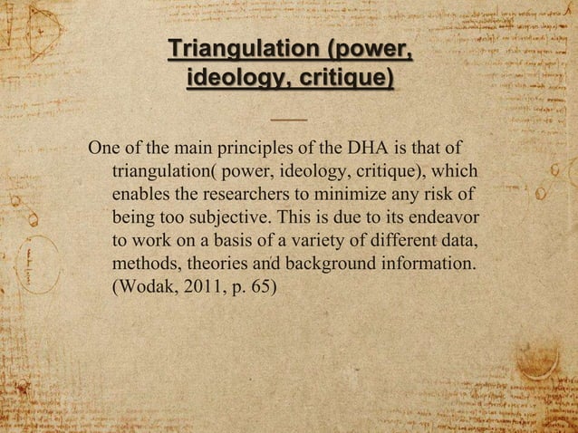 Discourse historical approach | PPTX