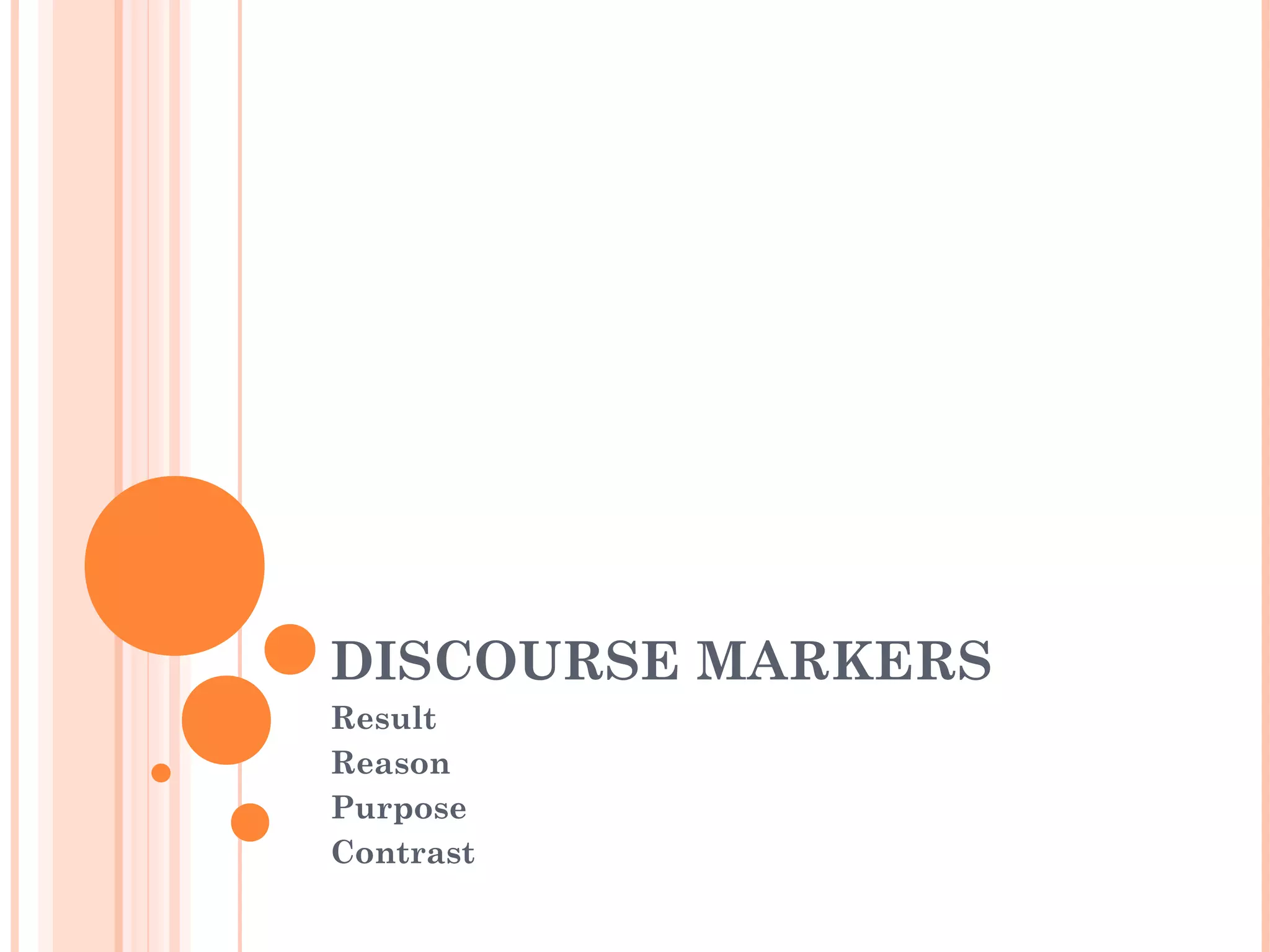 Discourse markers | PPT