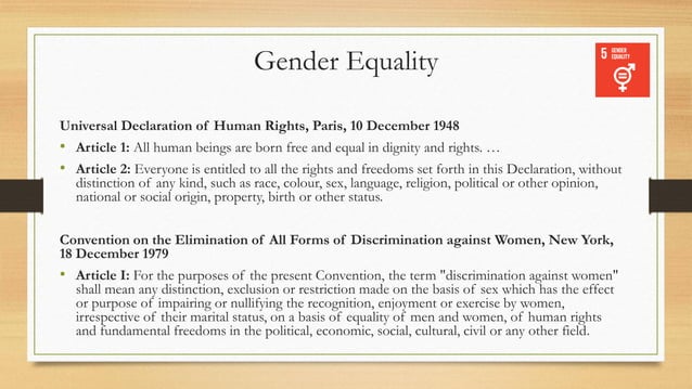 Discourse on Gender Equality and Women in the British Left | PPT