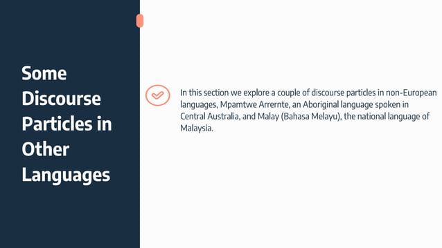 Discourse particles and interjections | PPTX