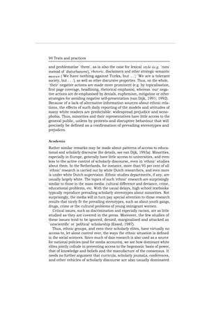 Discourse, power and access | PDF