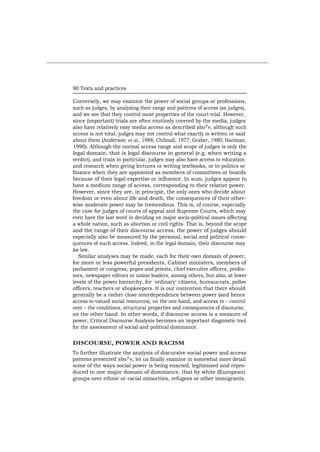 Discourse, power and access | PDF