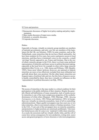 Discourse, power and access | PDF