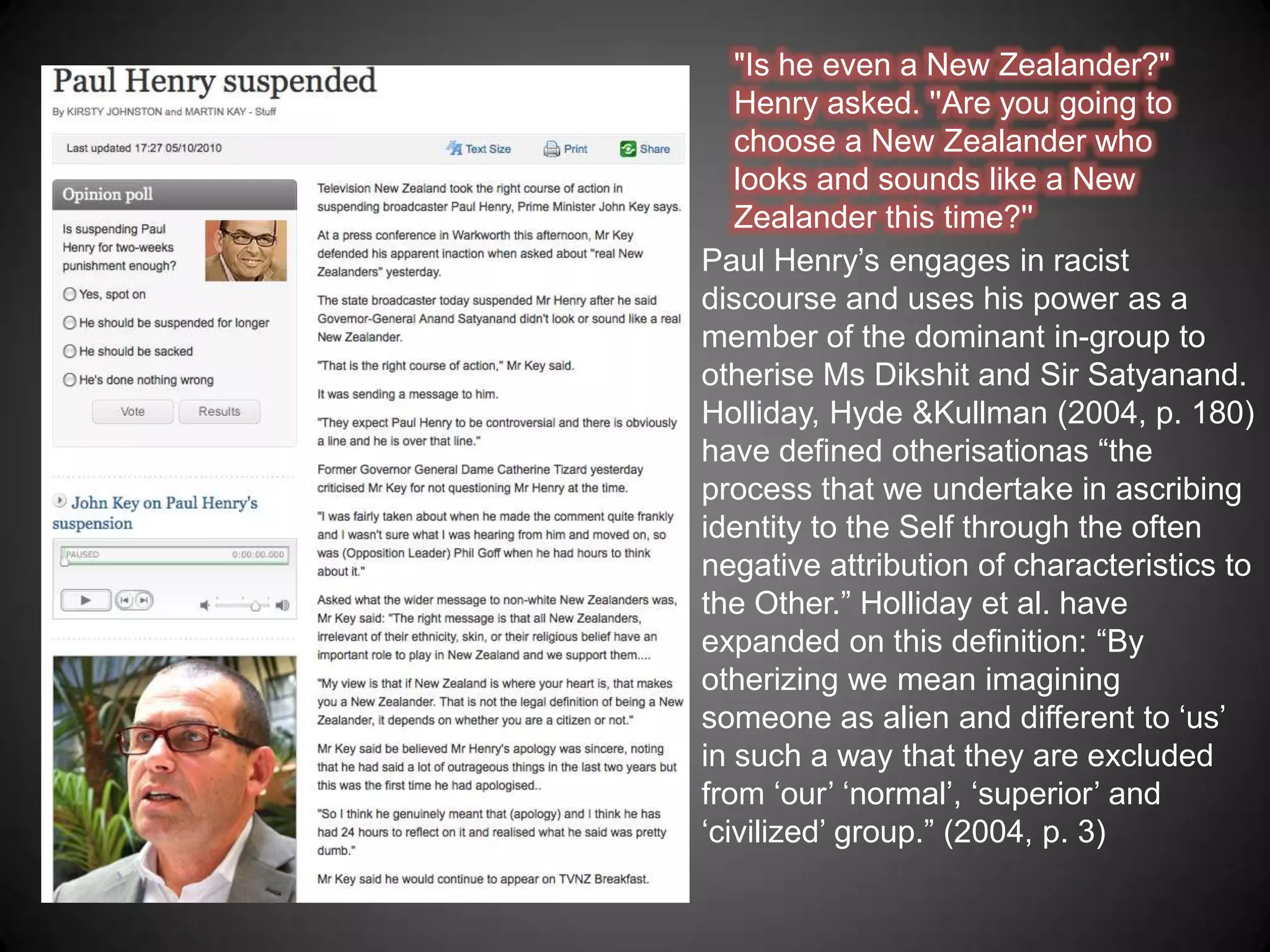 Racist discourse and power in the media | PPTX