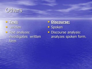 Discourse vs.Text.ppt | Science