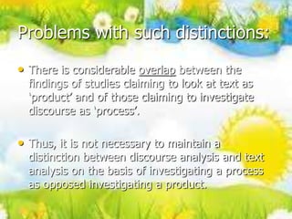 Discourse vs text | PPTX