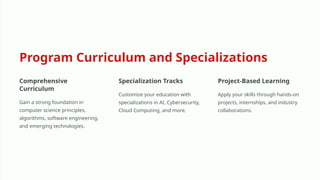 Unlock Your Future with B.Tech in Computer Science Engineering at Chitkara University | PPT