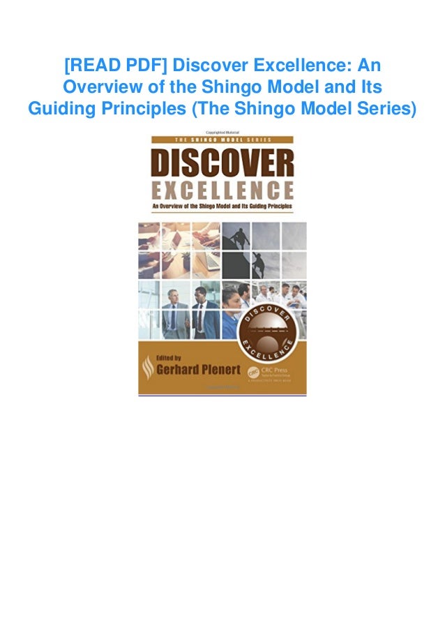 ⚡[READ PDF] Discover Excellence: An Overview of the Shingo Model and ...
