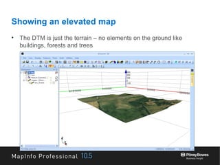 MapInfo Discover 3D: From 2D to 3D | PPT