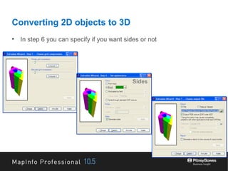 MapInfo Discover 3D: From 2D to 3D | PPT