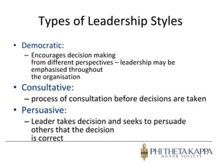 Discover Leadership Styles | PPT