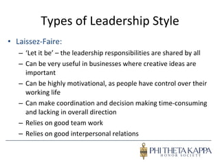 Discover Leadership Styles | PPT