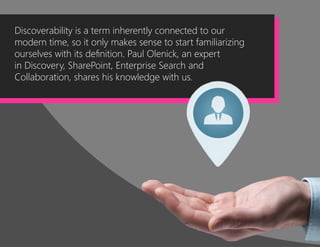 Discoverability it’s a game changer | PPT