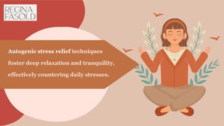 Discover Autogenic Stress Relief Techniques to Cultivate Inner Serenity ...