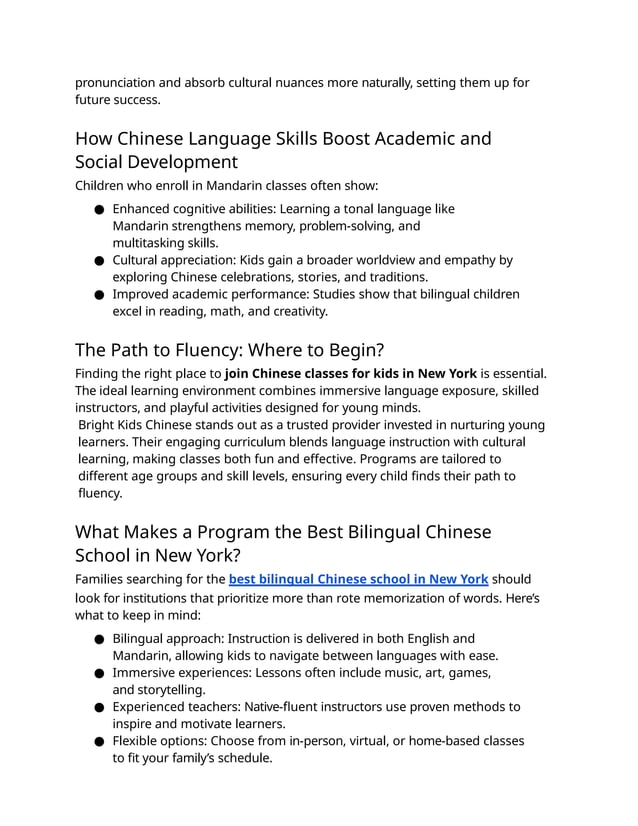Discover a World of Opportunity_ Join Best Chinese classes for kids in ...
