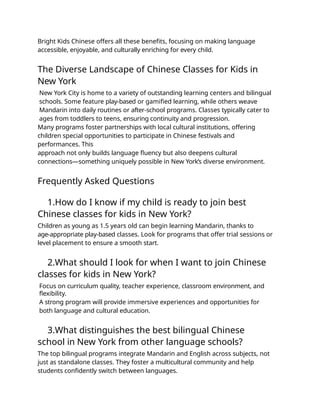 Discover a World of Opportunity_ Join Best Chinese classes for kids in ...