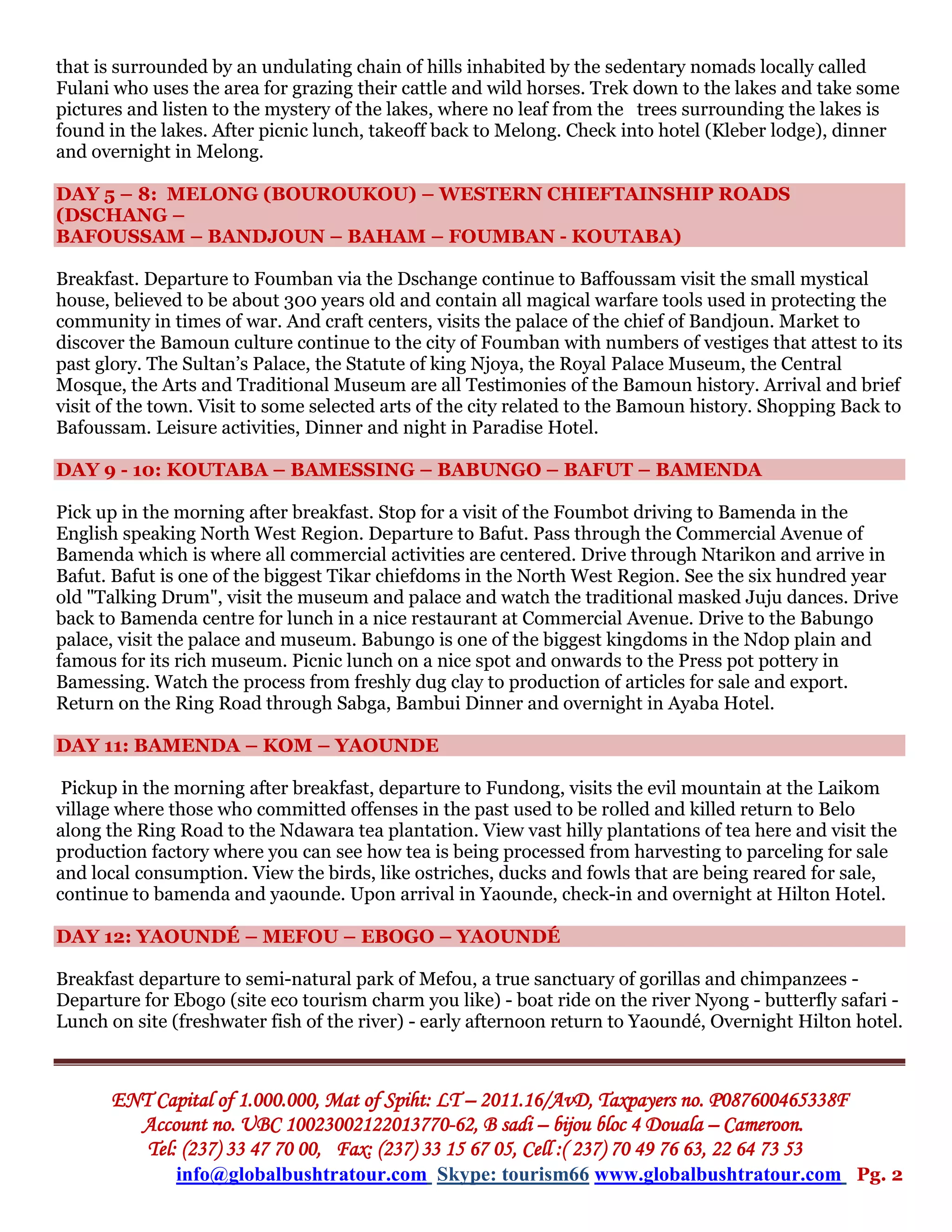 Discover cameroon. | PDF