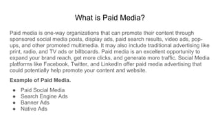Discover – Difference Between Earned Media, Owned Media & Paid Media..pptx