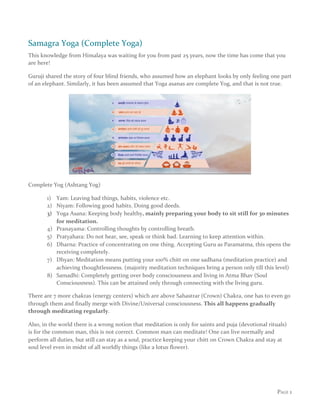 Dec 2020 Day 1 Megaworkshop/Mahashibir Notes | PDF