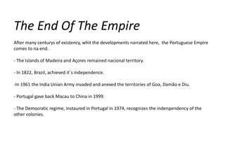 Portuguese discoveries | PPTX