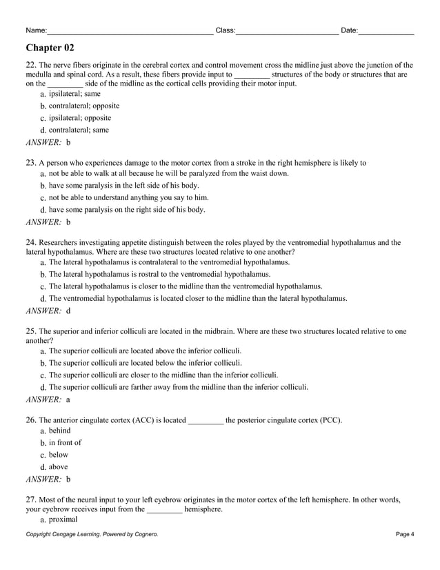 Discovering Behavioral Neuroscience An Introduction to Biological ...
