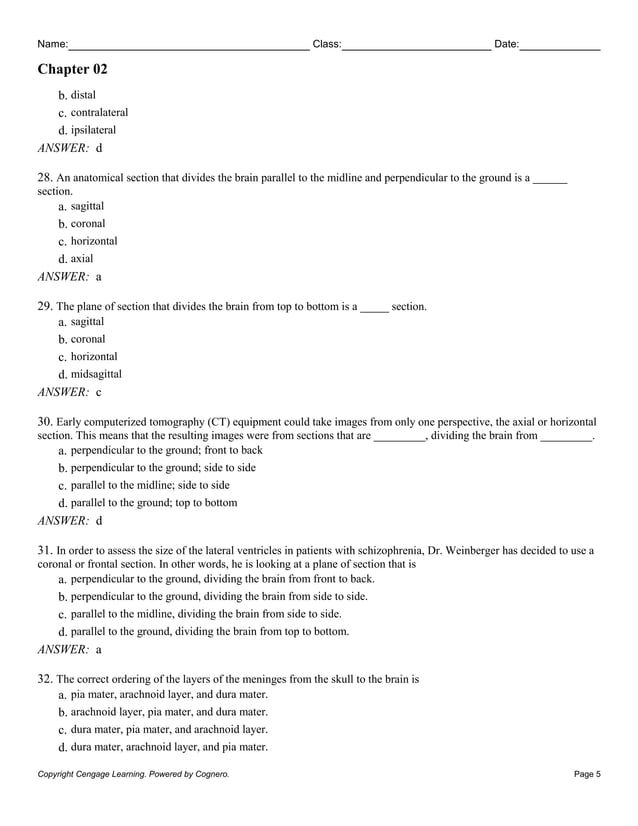 Discovering Behavioral Neuroscience An Introduction to Biological ...